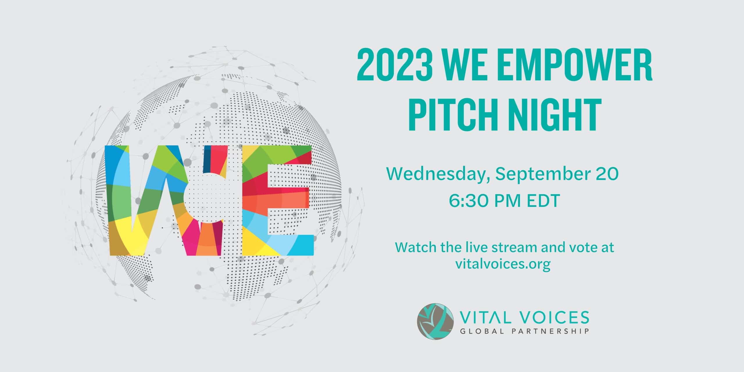 WE Empower: Pitch Night - Vital Voices