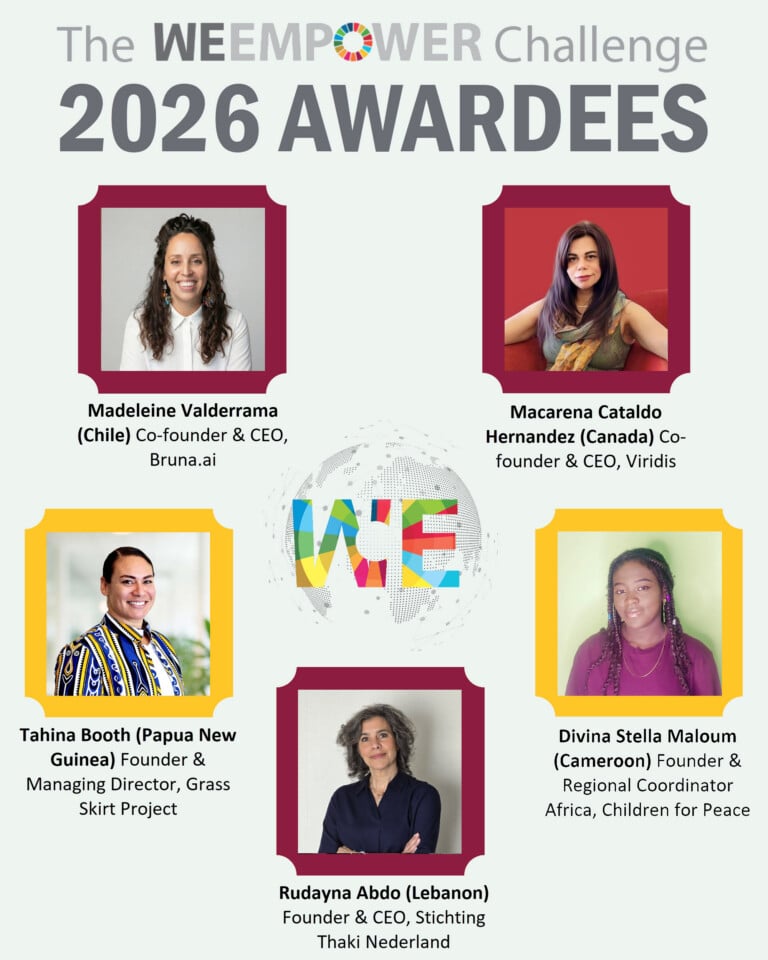 Meet the 2026 WE Empower UN SDG Challenge Awardees - Vital Voices